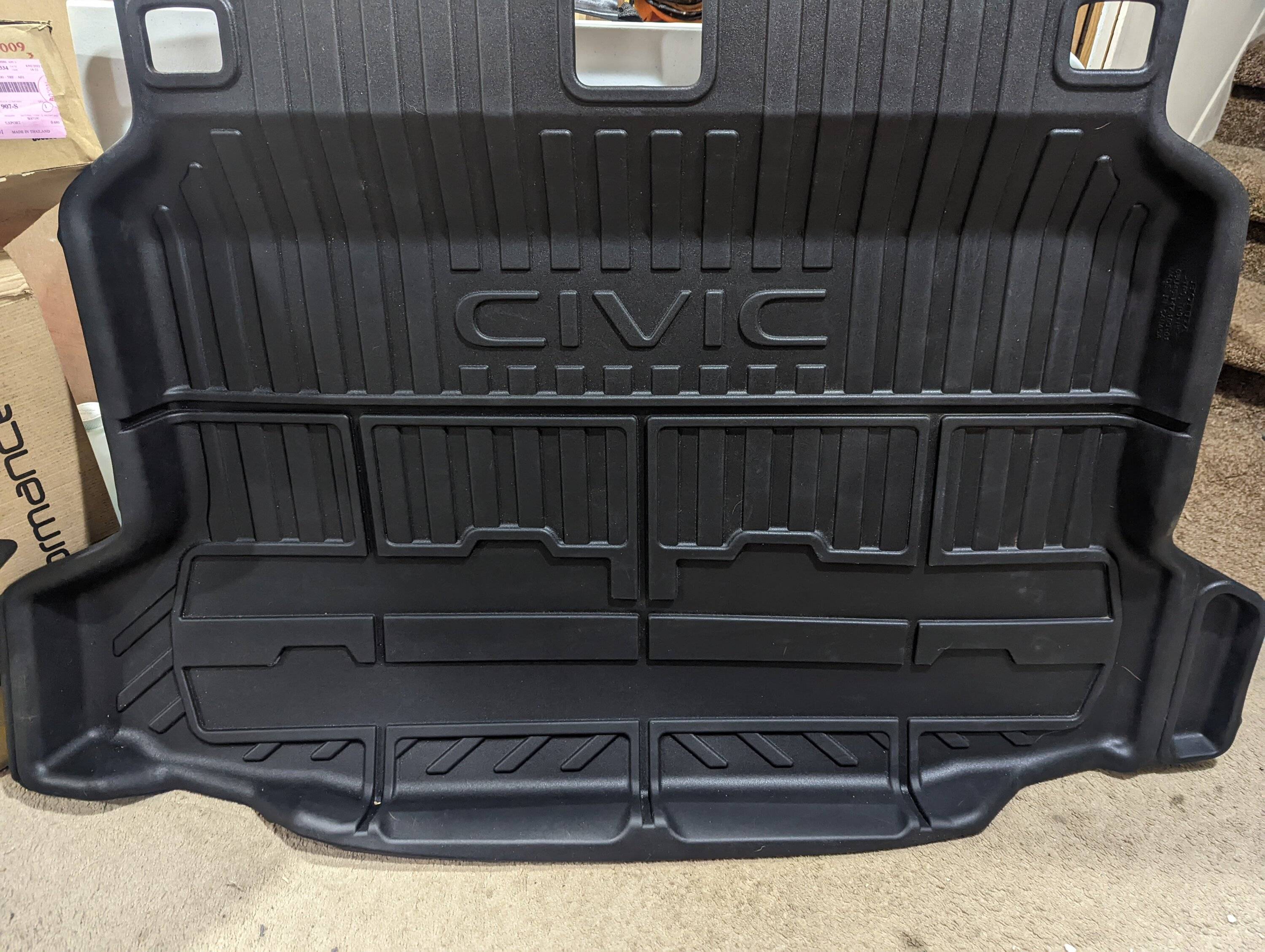 New York - **SOLD** 2022+ Civic Hatchback OEM Cargo Tray Liner and Seat ...