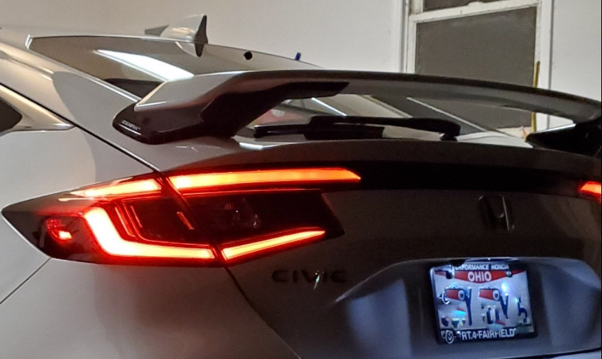 HPD spoiler INSTALL on 2022 CIVIC HATCHBACK - DIY writeup & pics ...