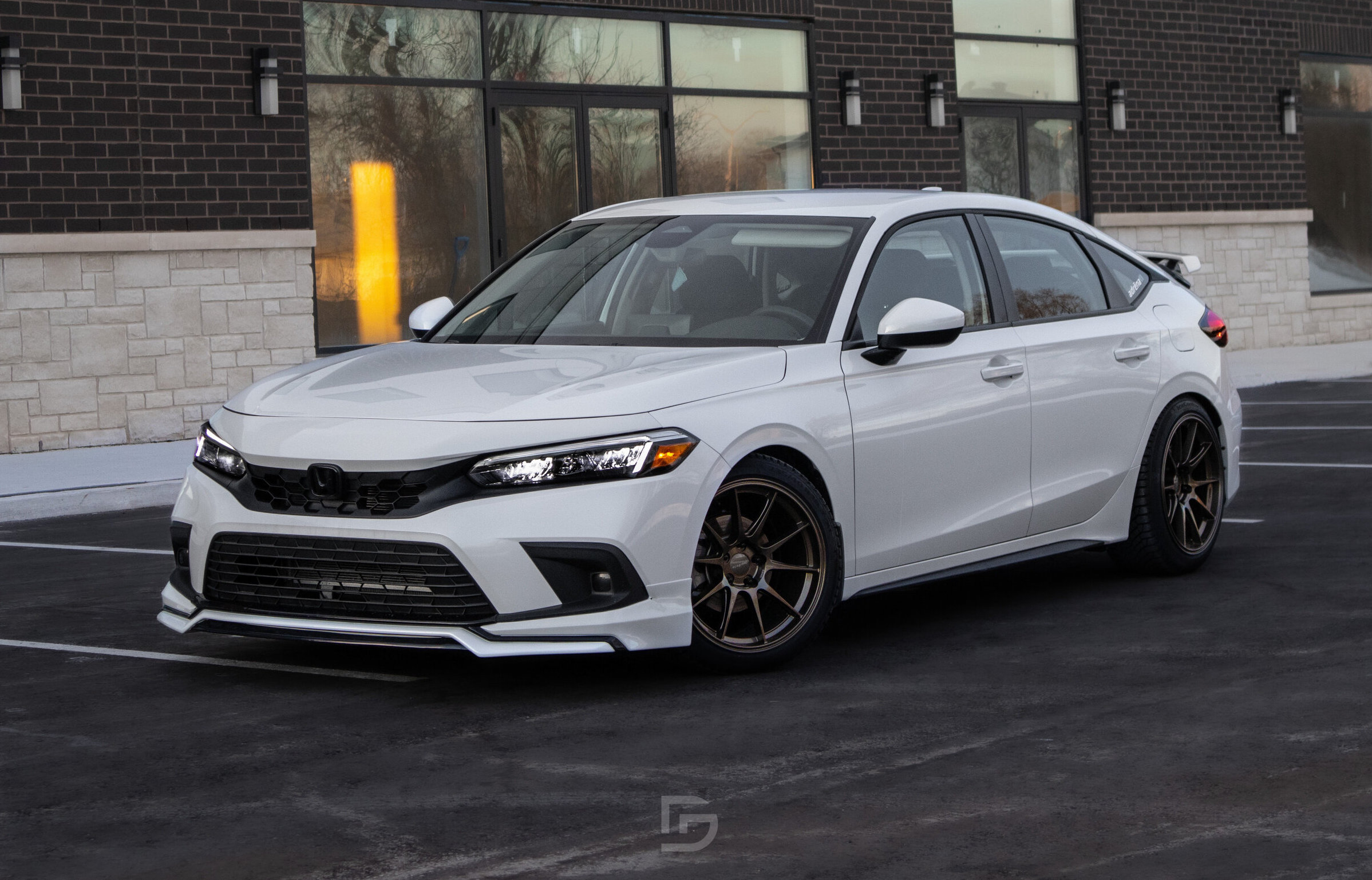 2022 Platinum White FL2 Civic Hatchback Build | CivicXI - 11th Gen ...