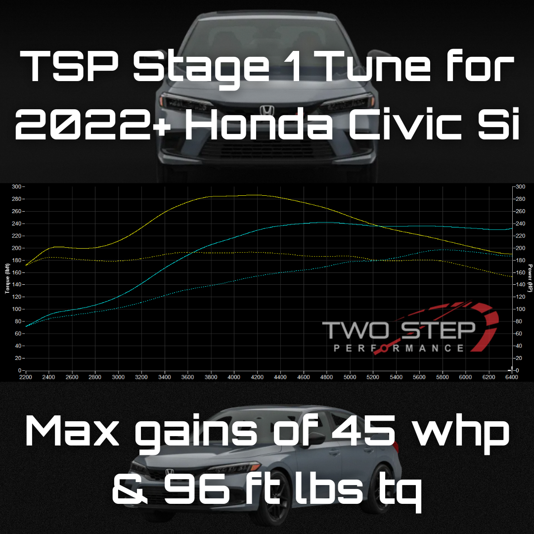 TSP Stage 1 for the 2022+ 11th Gen Honda Civic Si - Now available ...