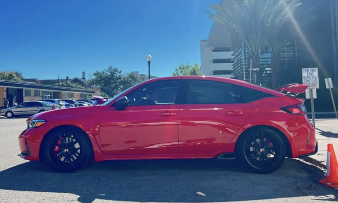 Photos: Paint matched wing on FL5 | CivicXI - 11th Gen Civic Type R ...