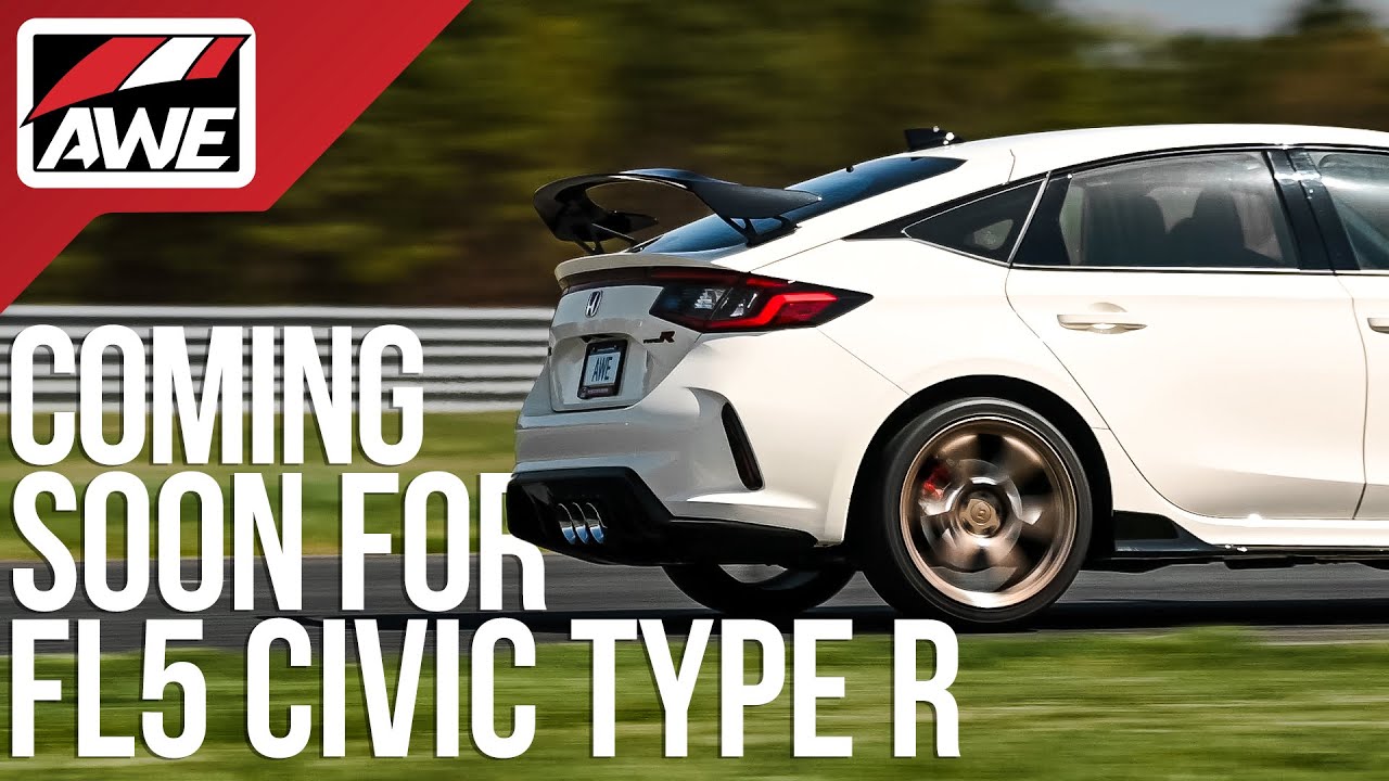 AWE FL5 CTR Exhaust Suite | CivicXI - 11th Gen Civic Type R (FL5 ...