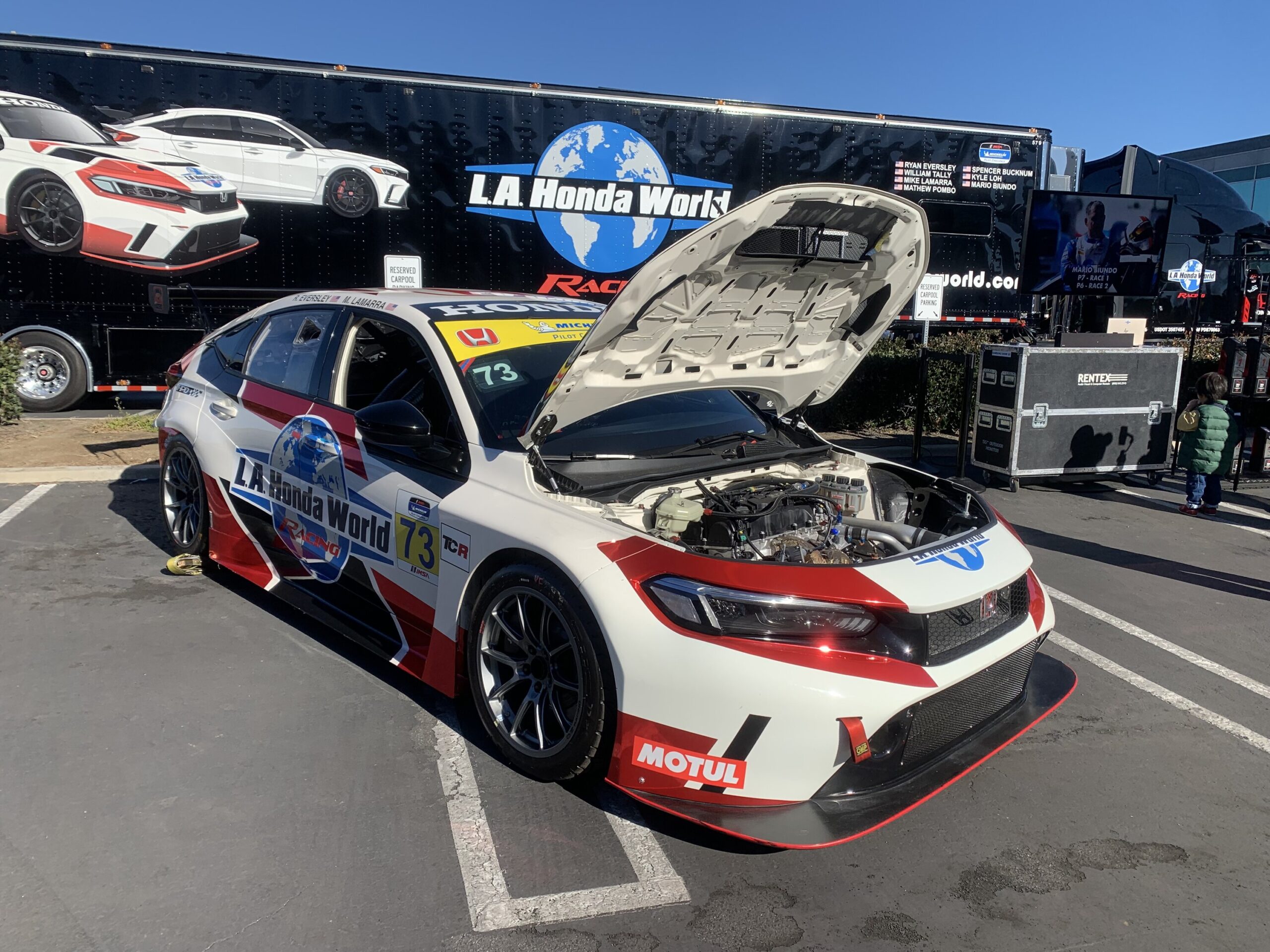FL5 TCR Race Car at American Honda Cars & Coffee | CivicXI - 11th Gen ...