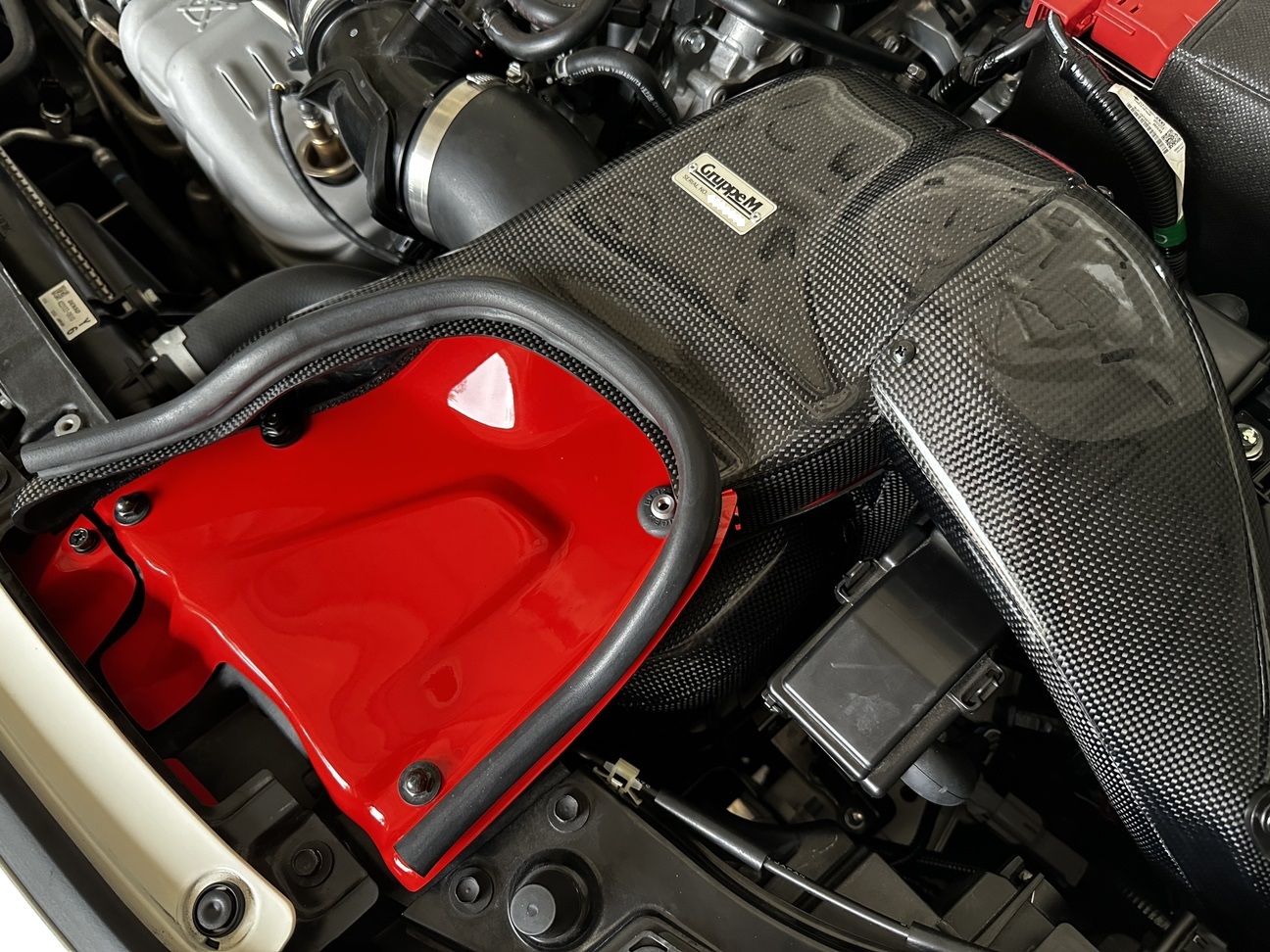 Gruppe M Intake finally installed on my FL5 | CivicXI - 11th Gen Civic ...