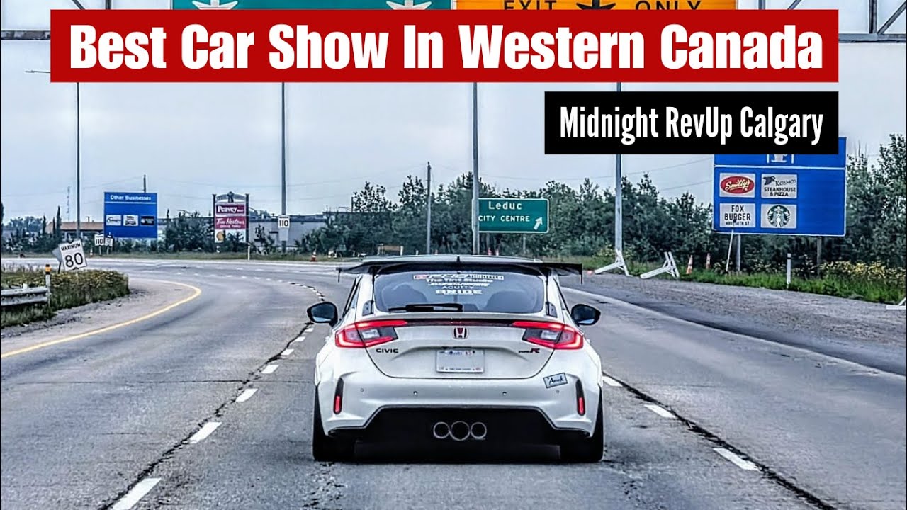 FL5 Civic Type R at Car Show (Wins Award at Midnight RevUp Calgary ...