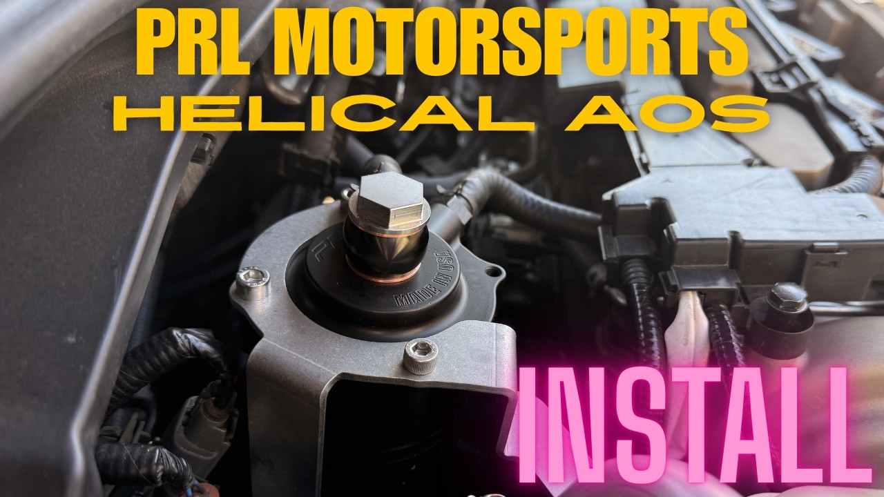 How-To: PRL Helical AOS Install | CivicXI - 11th Gen Civic Type R (FL5 ...